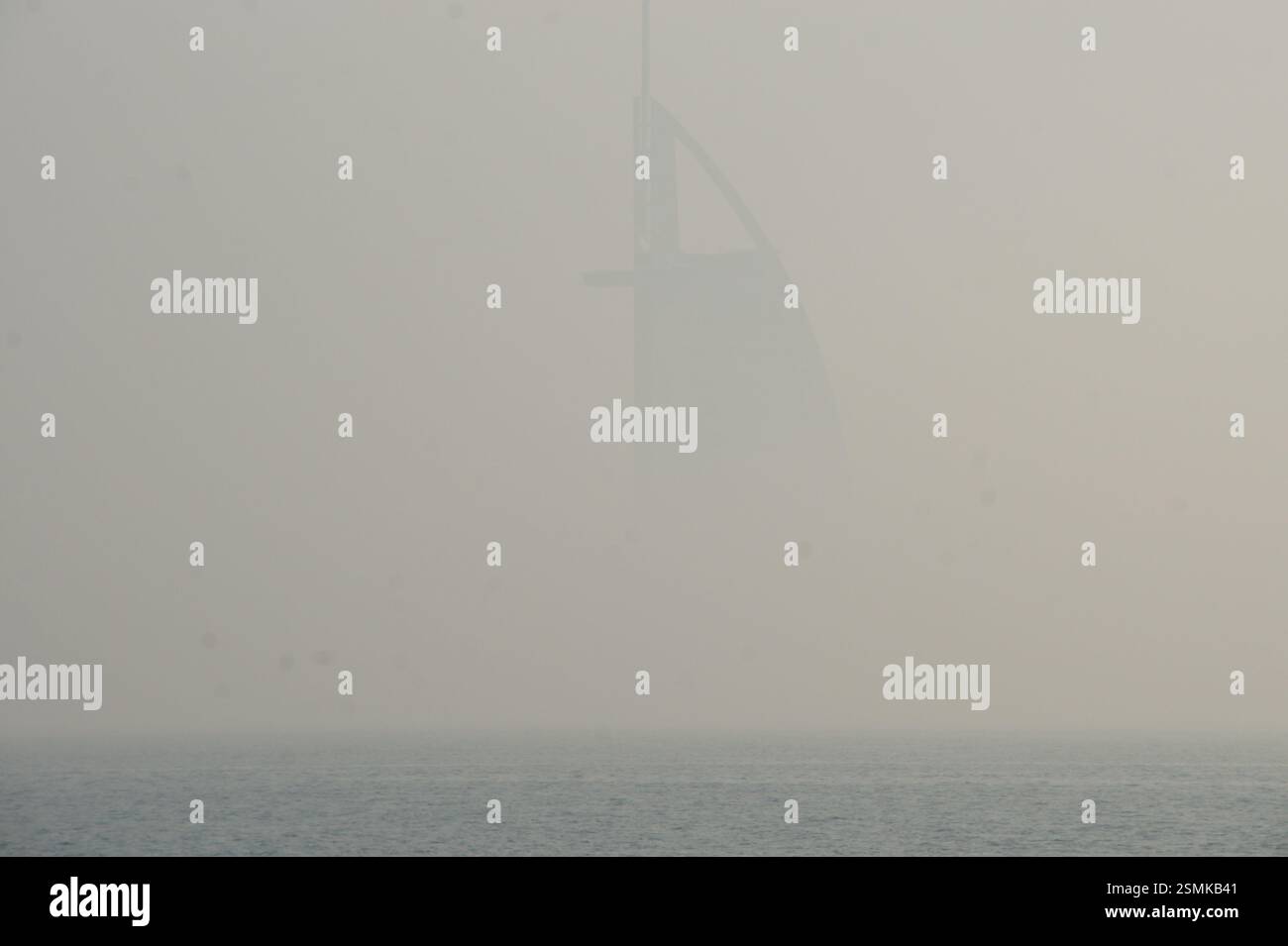 The iconic sail-shaped Burj Al Arab hotel, a symbol of Dubai's ...