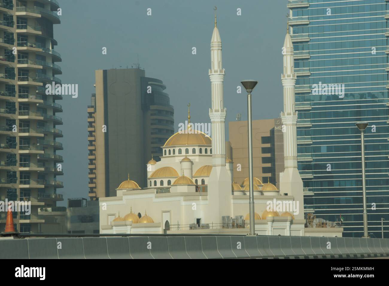 Dubai boasts the stunning Mohammad Bin Ahmed Al Mulla Mosque, a dazzling white structure crowned ...