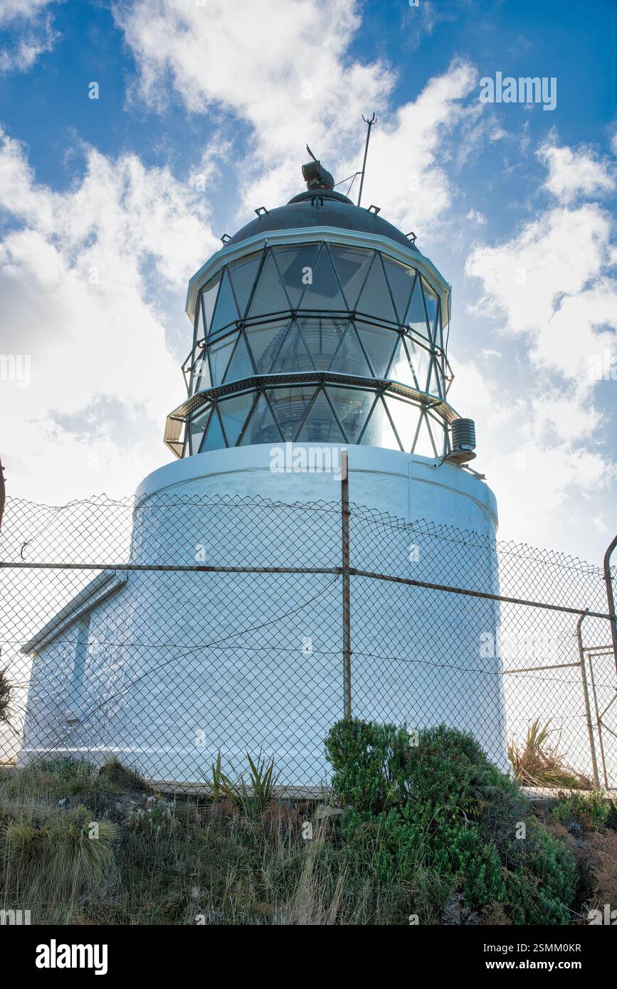 Iconic Nugget Point lighthouse on the Catlins Coast Stock Photo - Alamy