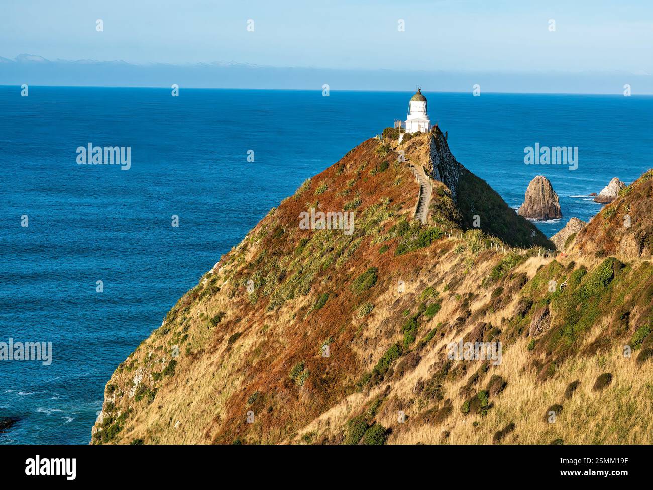 Nugget Point is a coastal landform on the Otago coast in New Zealand ...