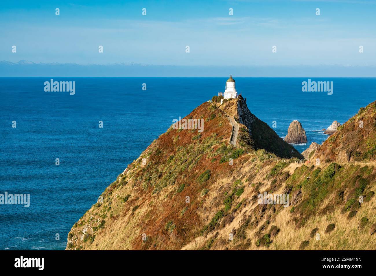 Nugget Point is a coastal landform on the Otago coast in New Zealand ...