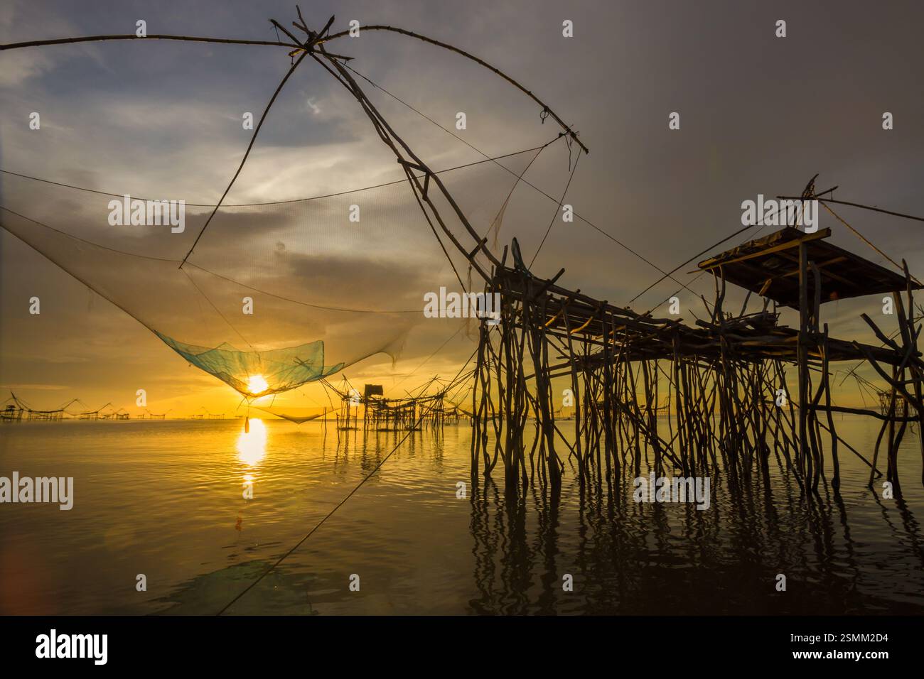 A giant fish trap or a fish trap is a device used to catch large fish ...