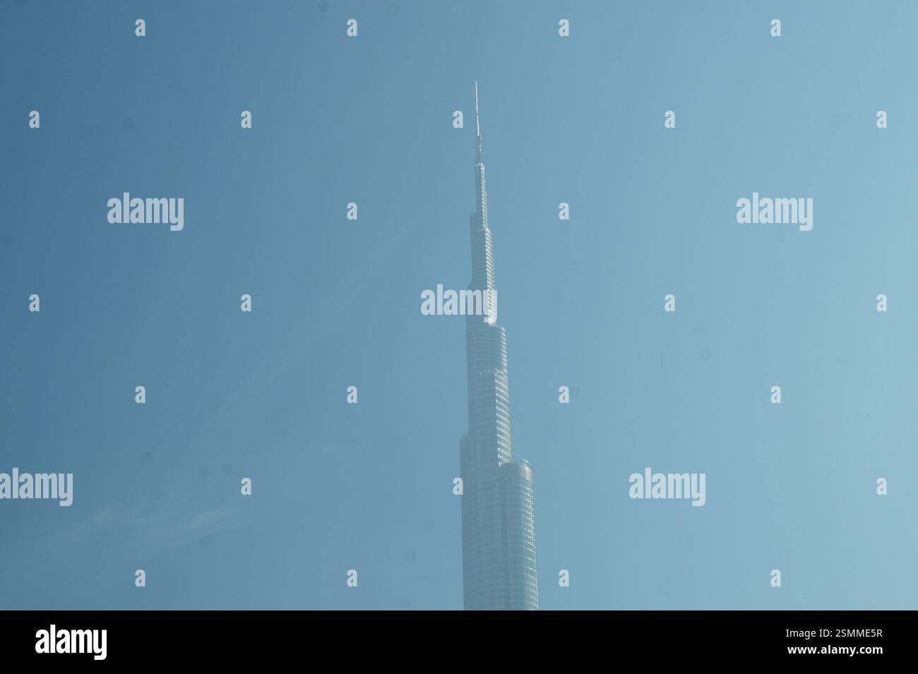 Burj Khalifa, a piercing skyscraper reaching for the clouds, dominates ...