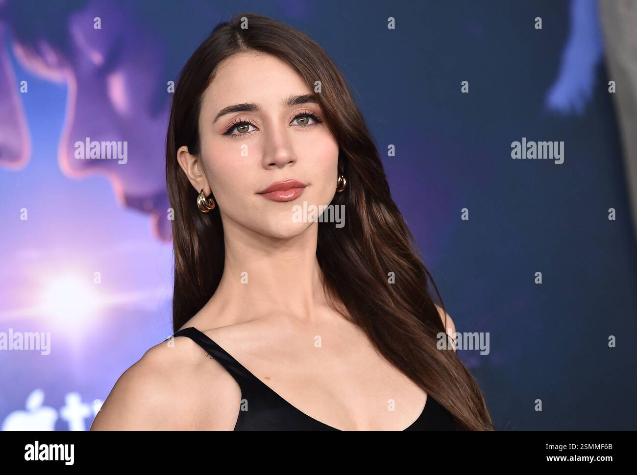 Los Angeles, USA. 12th Feb, 2025. Caylee Cowan arriving to “The Gorge ...