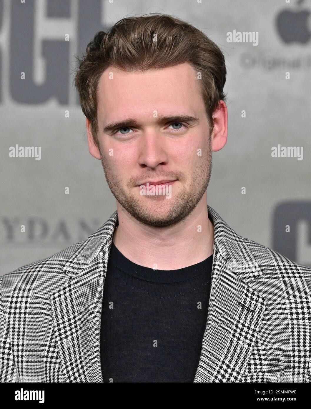 Los Angeles, USA. 12th Feb, 2025. Harry Jarvis arriving to “The Gorge ...