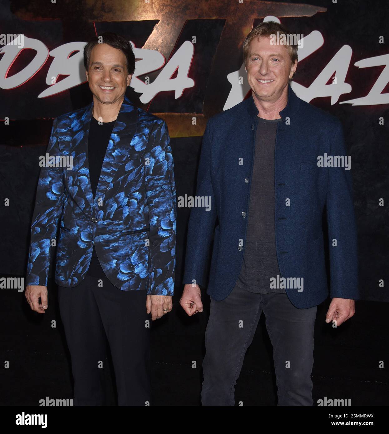 Hollywood, USA. 12th Feb, 2025. Ralph Macchio and William Zabka ...