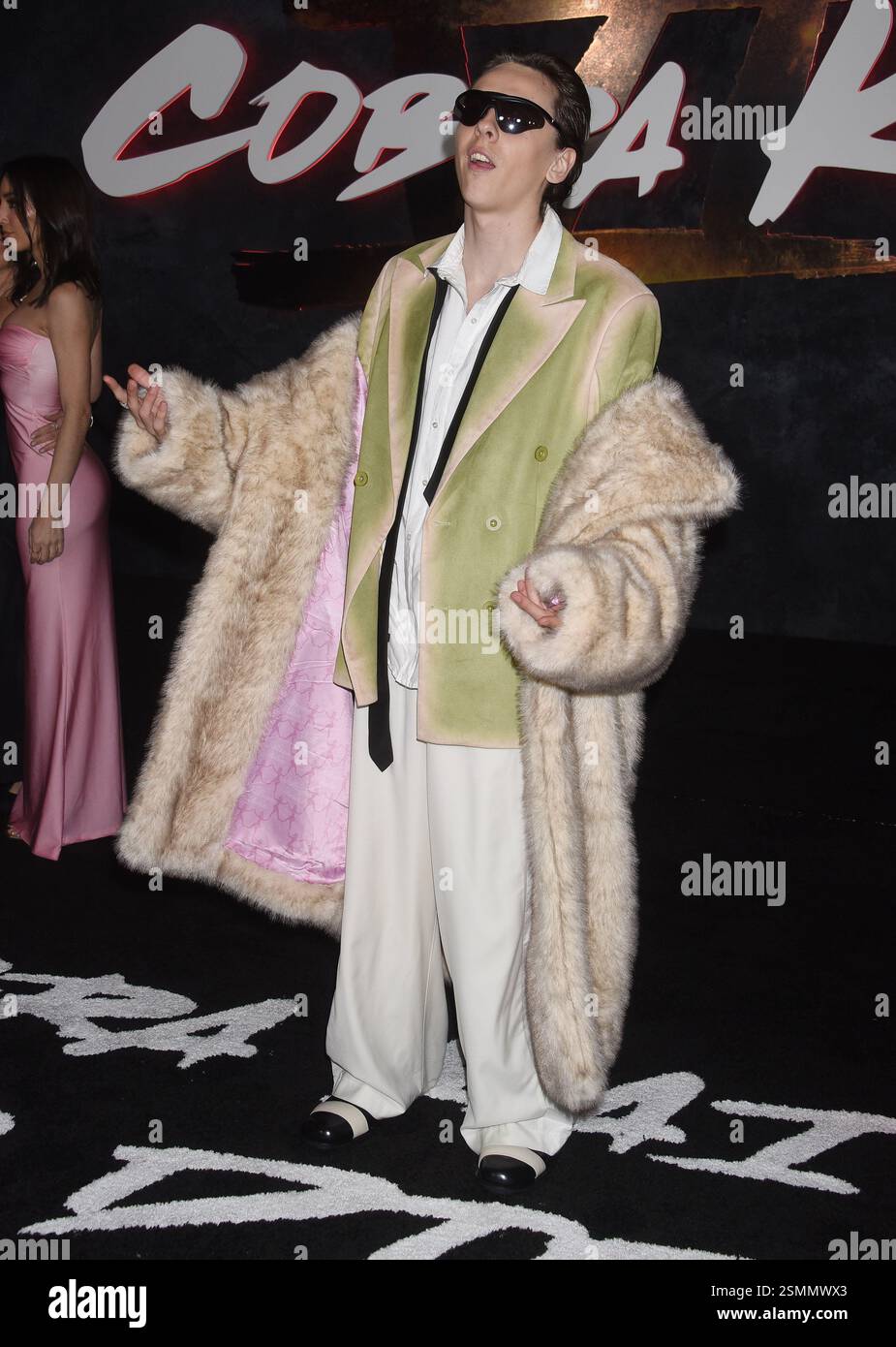 Hollywood, USA. 12th Feb, 2025. Jacob Bertrand arriving to the “Cobra ...