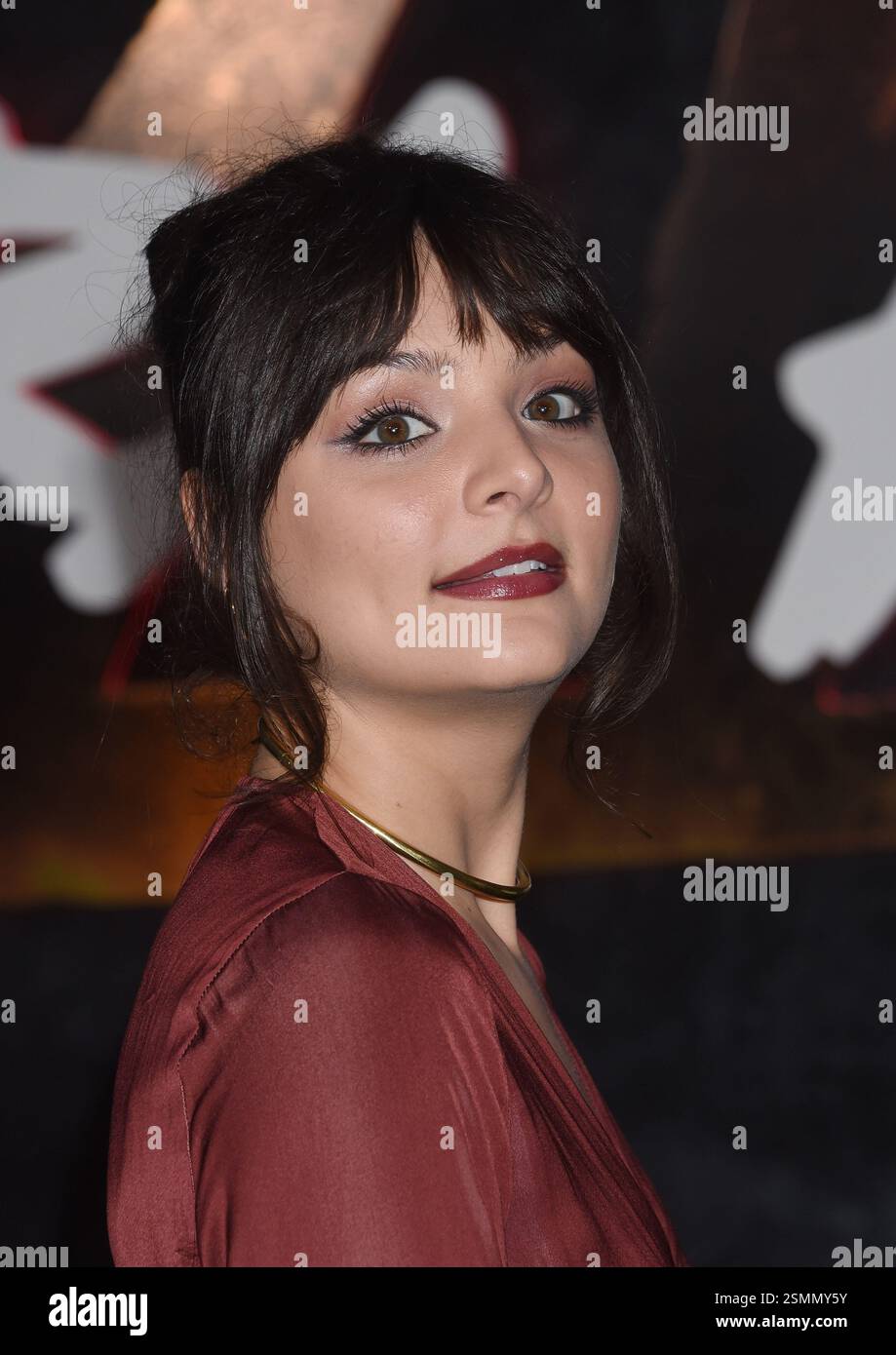 Hollywood, USA. 12th Feb, 2025. Cassady McClincy arriving to the “Cobra ...
