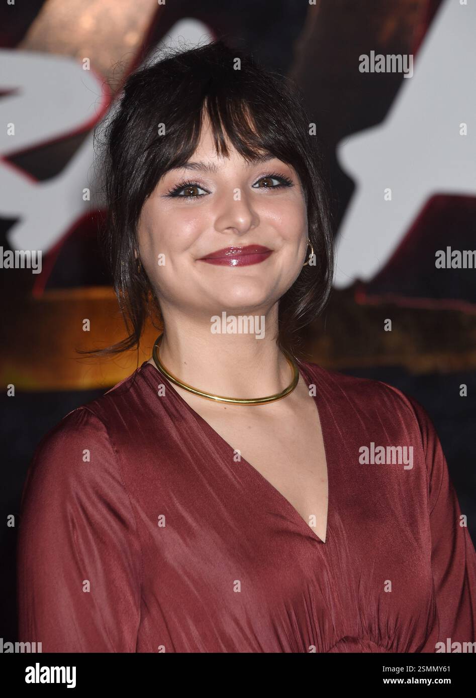 Hollywood, USA. 12th Feb, 2025. Cassady McClincy arriving to the “Cobra ...