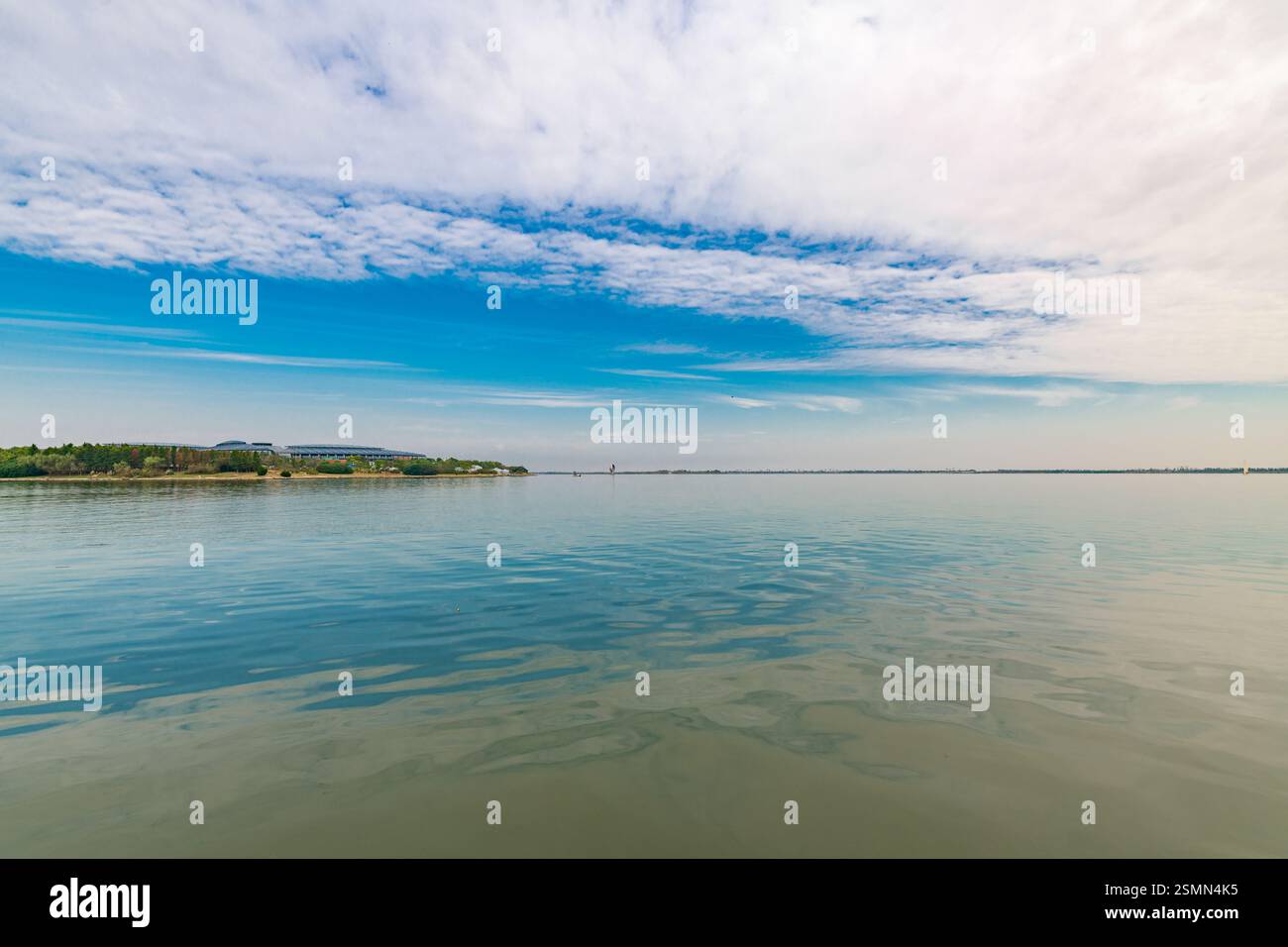Scenery of Dishui Lake in Pudong New Area, Shanghai, China Stock Photo ...