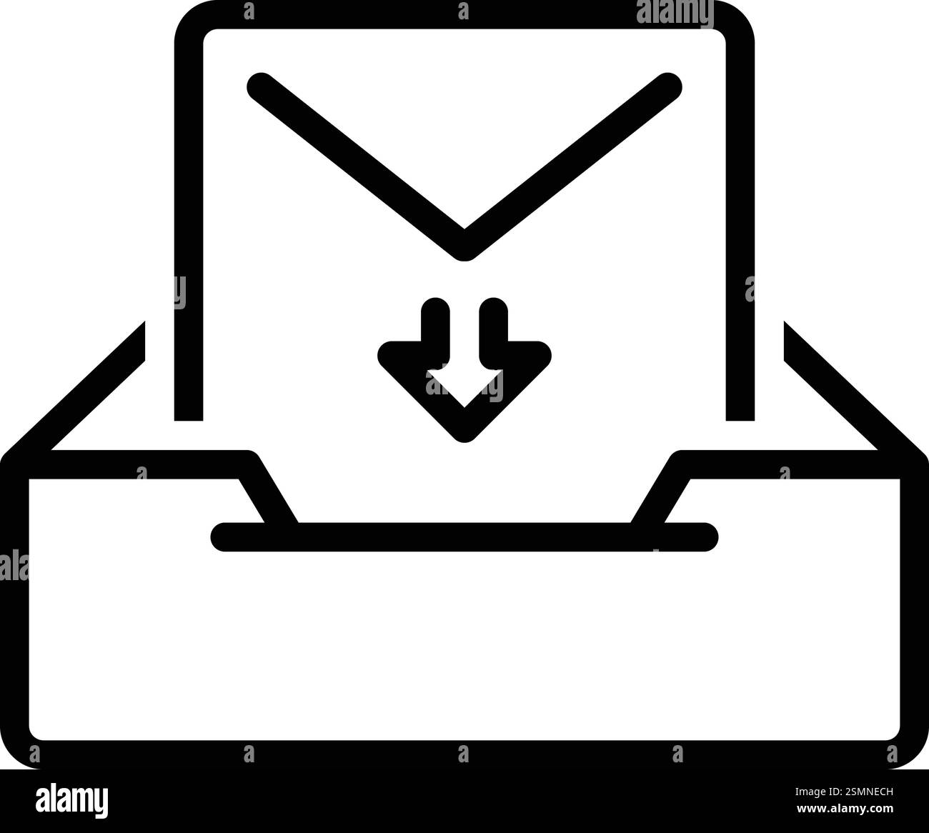 Icon for inbox, message Stock Vector Image & Art - Alamy