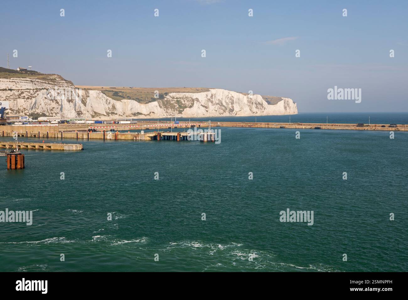 Port of Dover Cross-channel ferry Terminal, Dover, Kent, England, UK ...