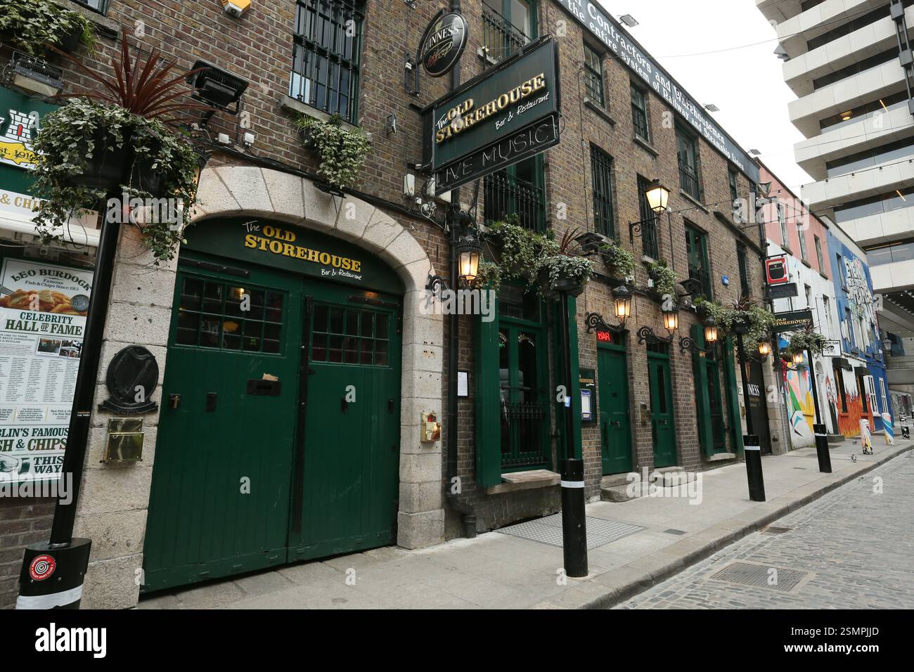 Dublin, Ireland - 12th February 2025 - The Old Storehouse bar and ...