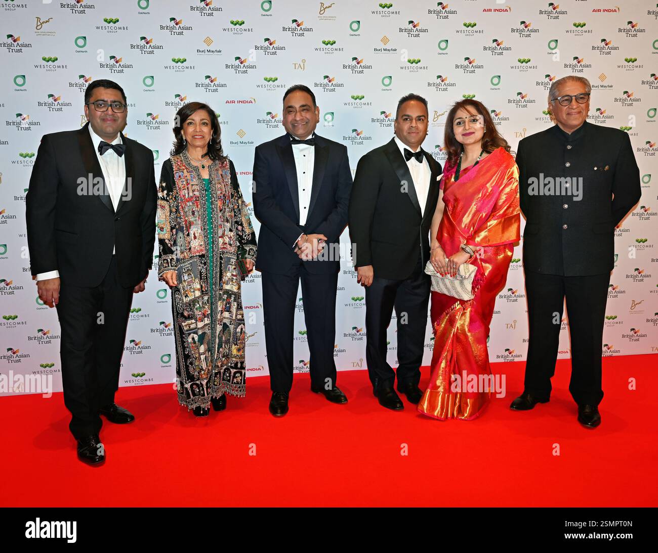 LONDON, UK. 12th Feb, 2025. Asif Rangoonwala CBE, Kamal Pankhania at ...