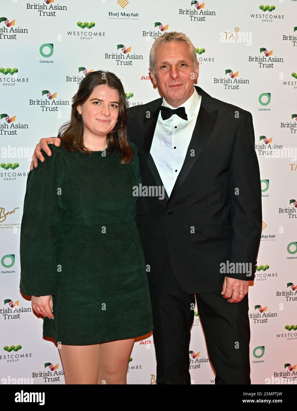 LONDON, UK. 12th Feb, 2025. Richard Madley at the British Asian Trust ...