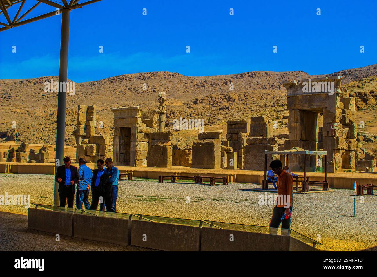 Persepolis, an ancient capital of the kings of the Achaemenian dynasty ...