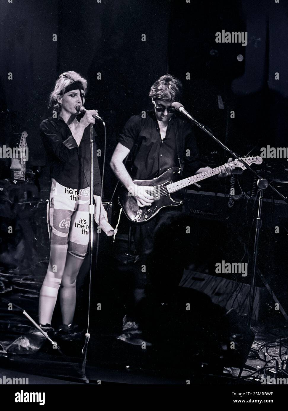 New York CIty, NY, USA, American Rock Artist, Blondie, Band, Singer,, Guitar, , Performing in ...