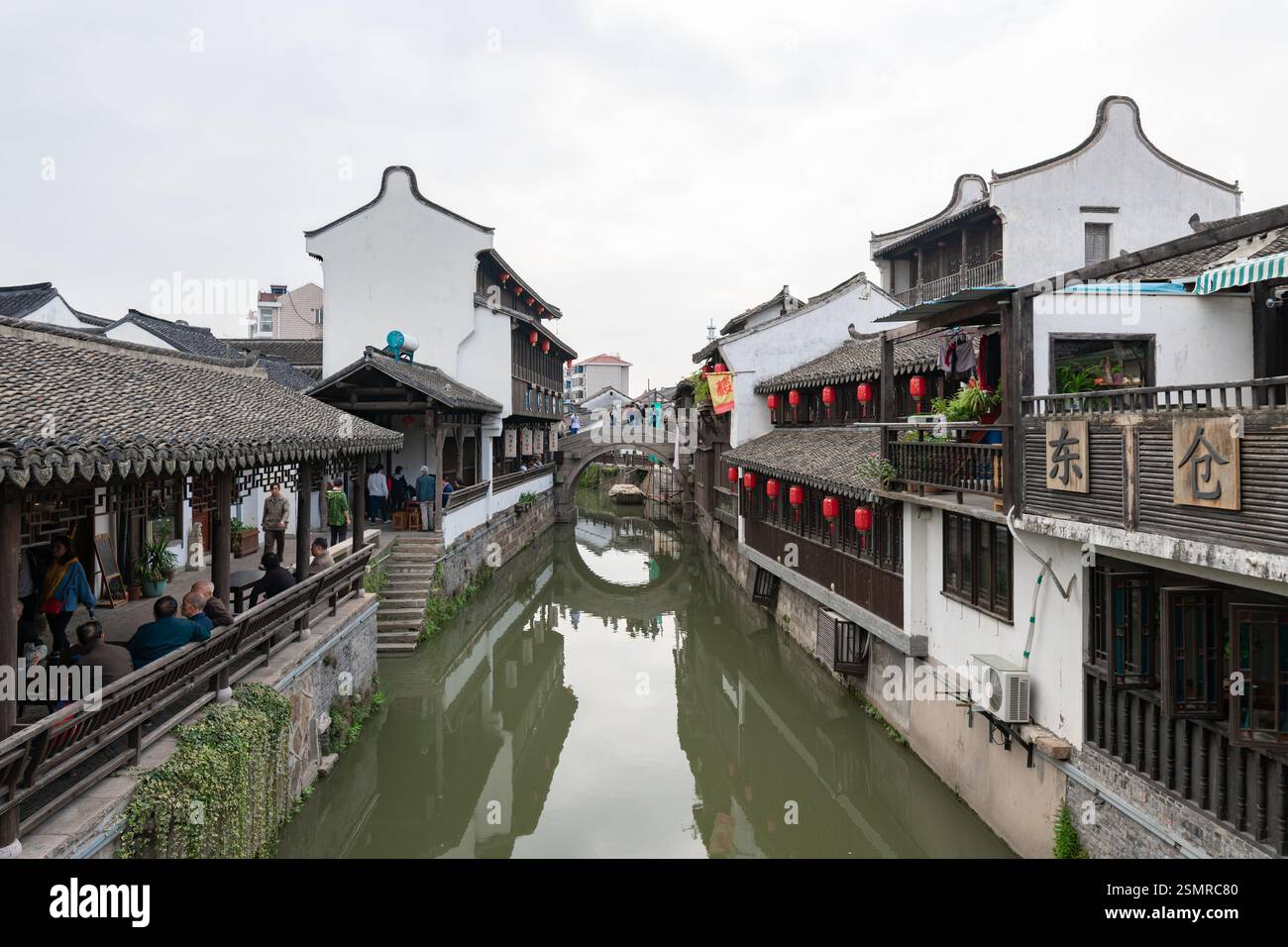 Scenery of Xinchang Ancient Town in Pudong New Area, Shanghai, China ...