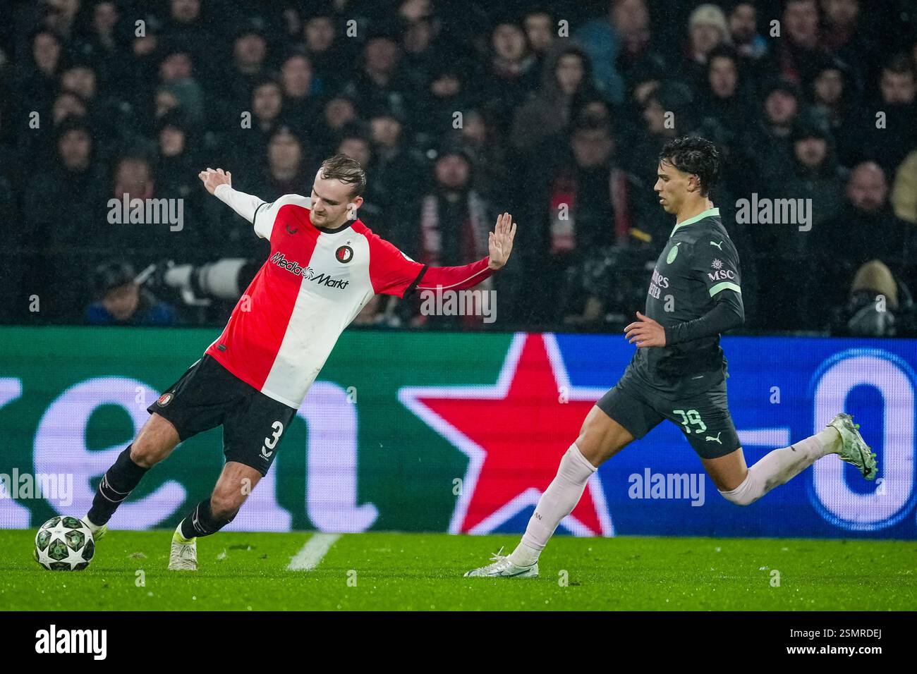 Rotterdam, The Netherlands. 12th Feb, 2025. Rotterdam - Thomas Beelen ...