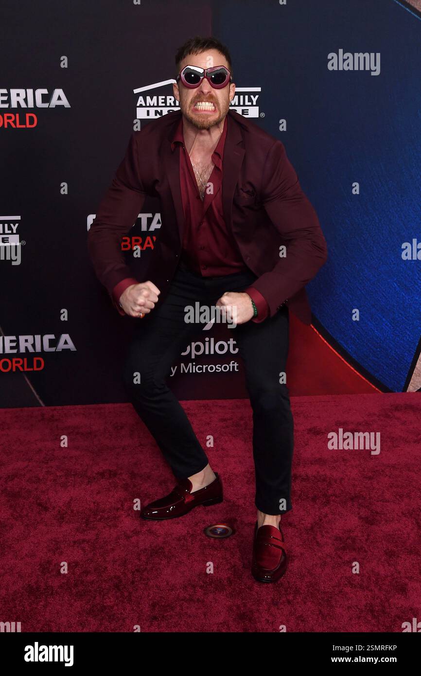 Justin Taite bei der Weltpremiere des Kinofilms 'Captain America: Brave ...