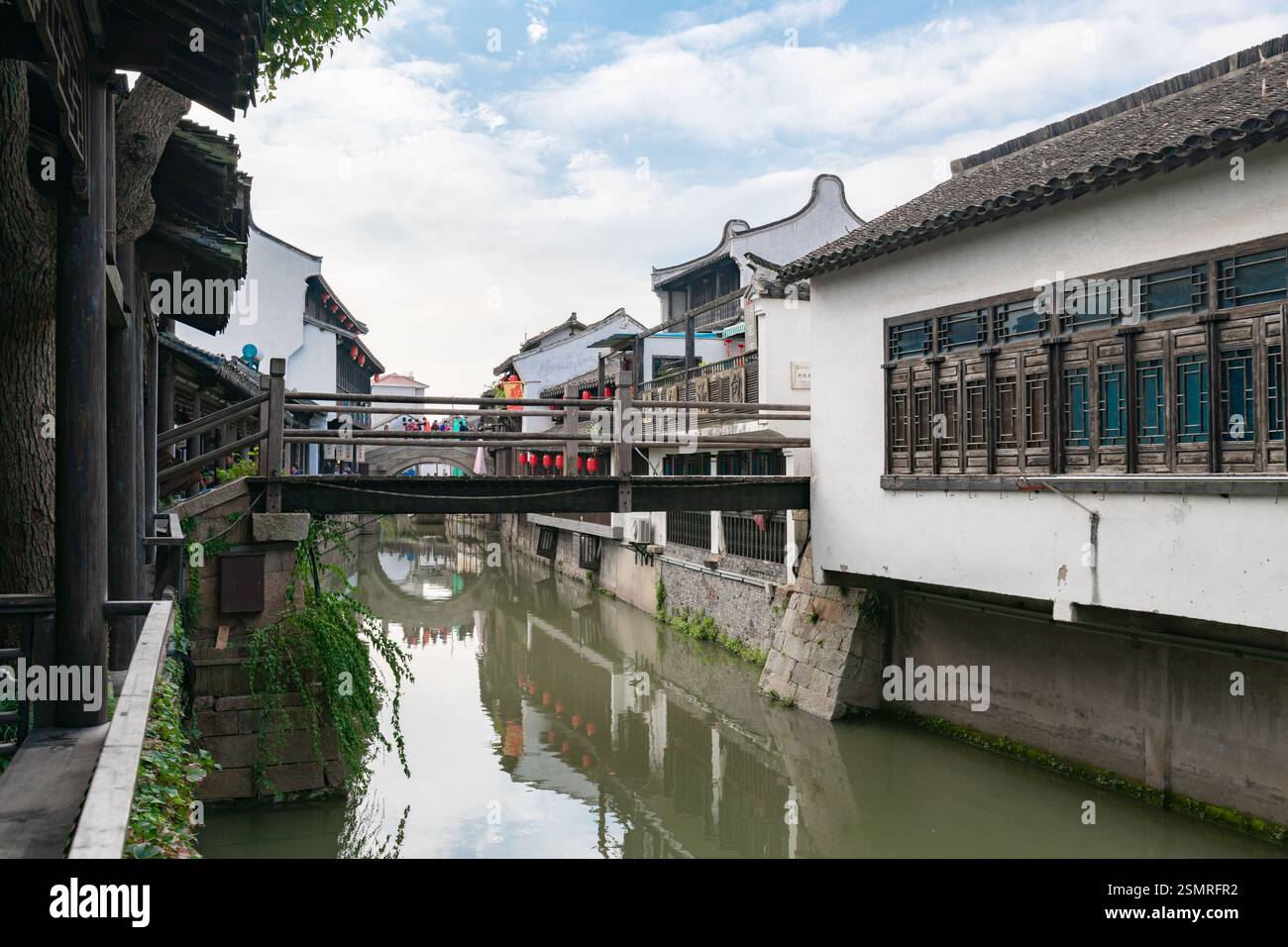 Scenery of Xinchang Ancient Town in Pudong New Area, Shanghai, China ...