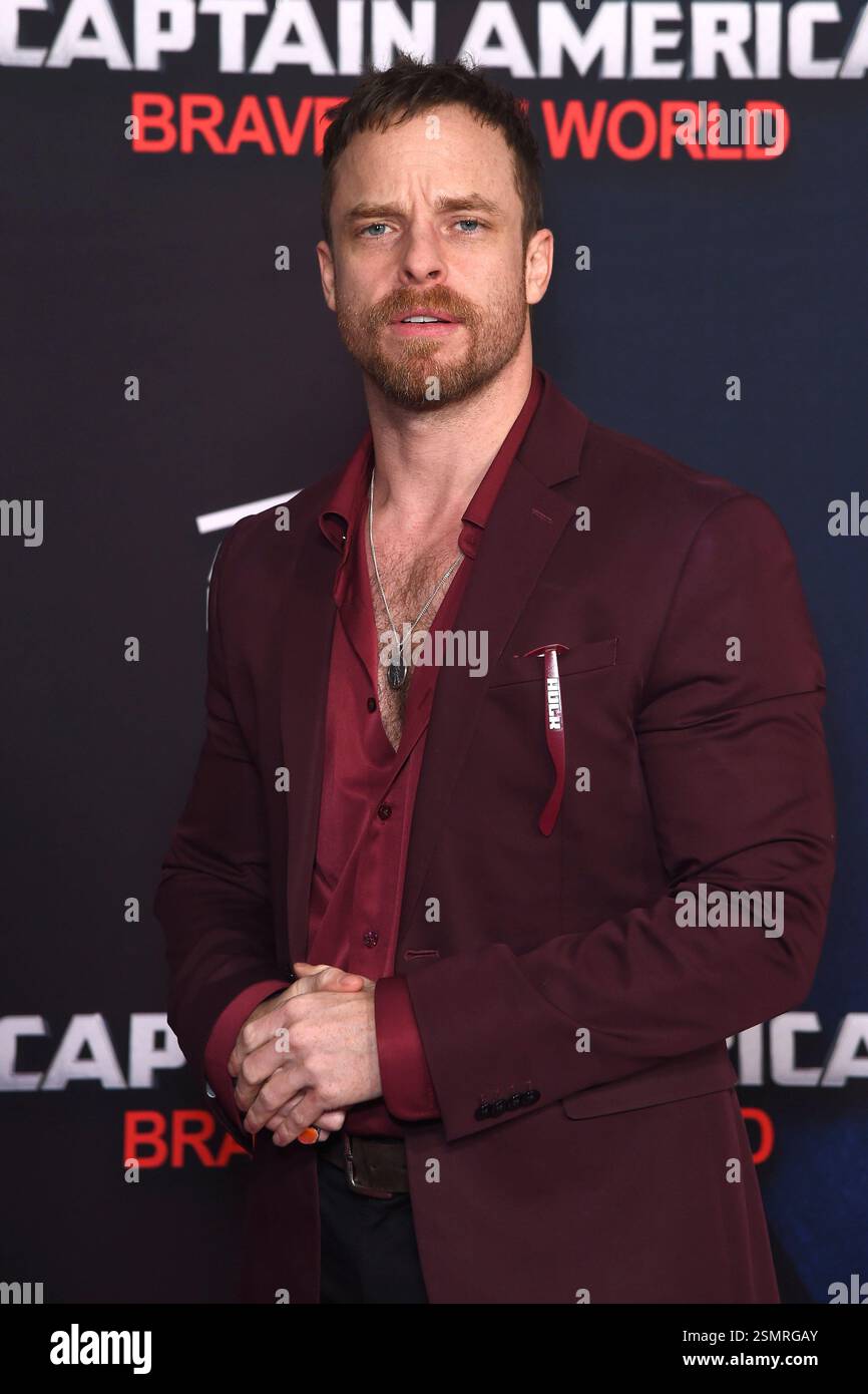 Justin Taite bei der Weltpremiere des Kinofilms 'Captain America: Brave ...