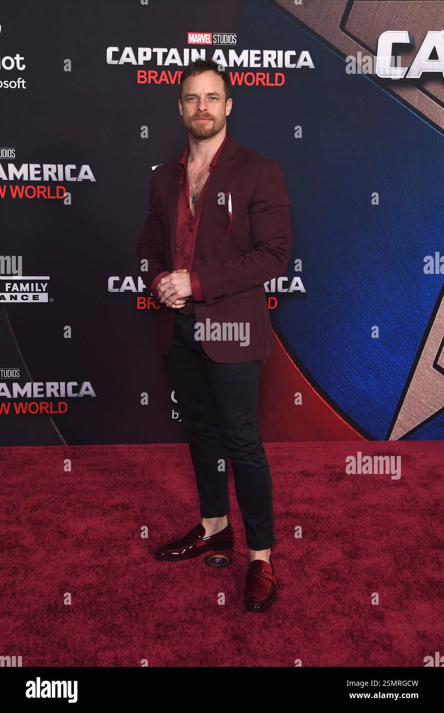 Justin Taite bei der Weltpremiere des Kinofilms 'Captain America: Brave ...