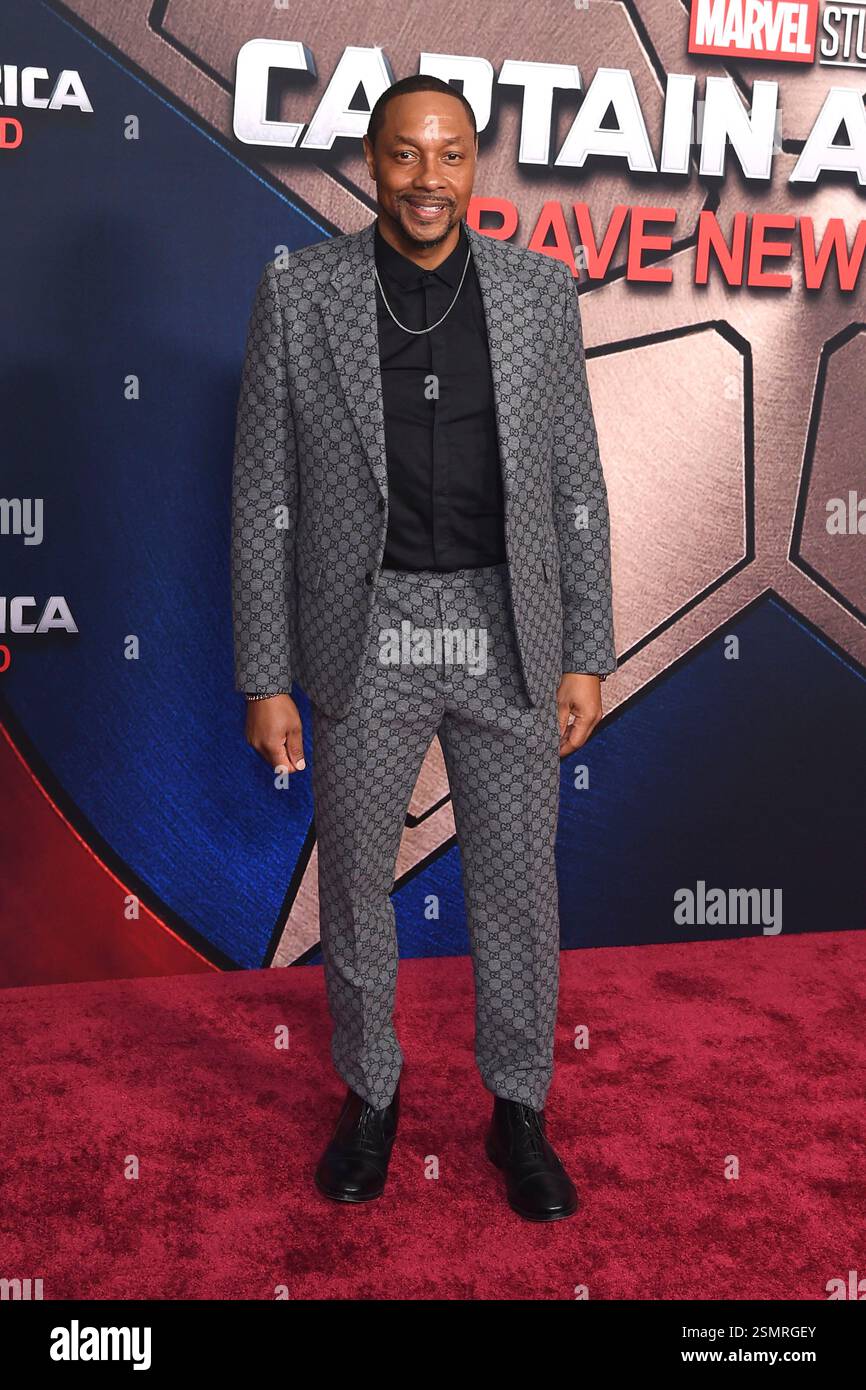 Dorian Missick bei der Weltpremiere des Kinofilms 'Captain America ...