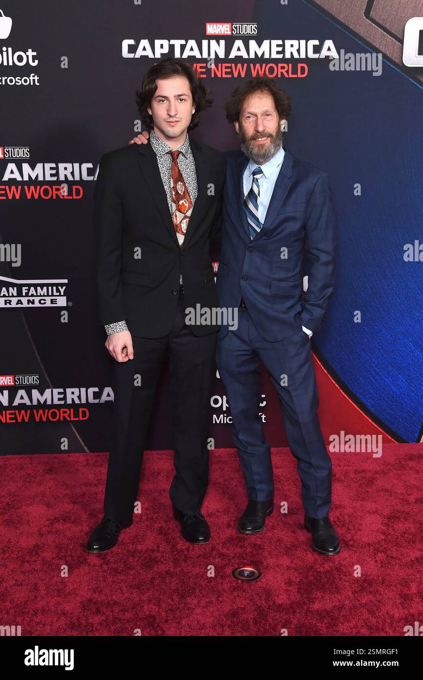 Elijah Nelson und Tim Blake Nelson bei der Weltpremiere des Kinofilms ...