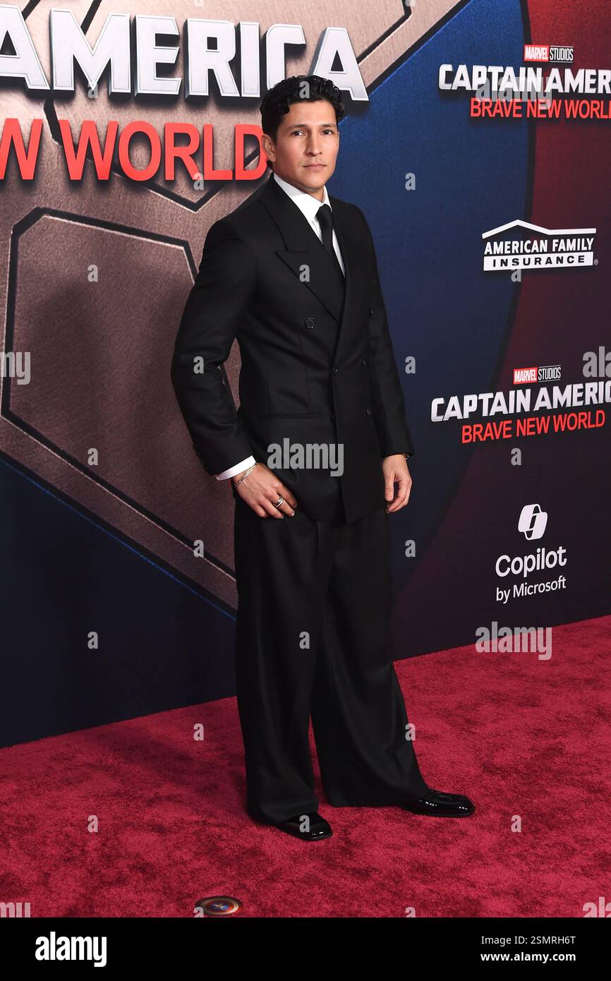 Danny Ramirez bei der Weltpremiere des Kinofilms 'Captain America ...