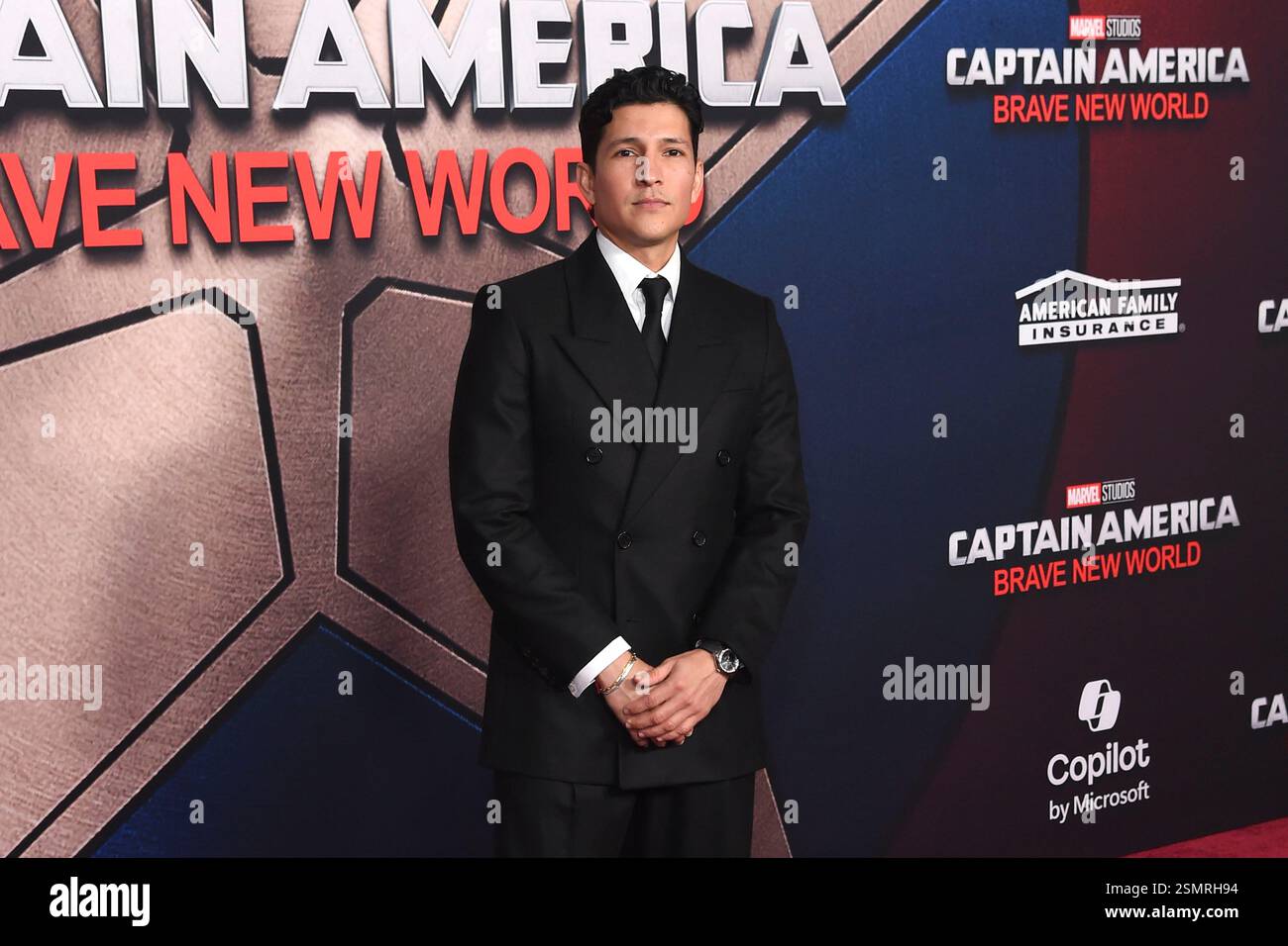Danny Ramirez bei der Weltpremiere des Kinofilms 'Captain America ...