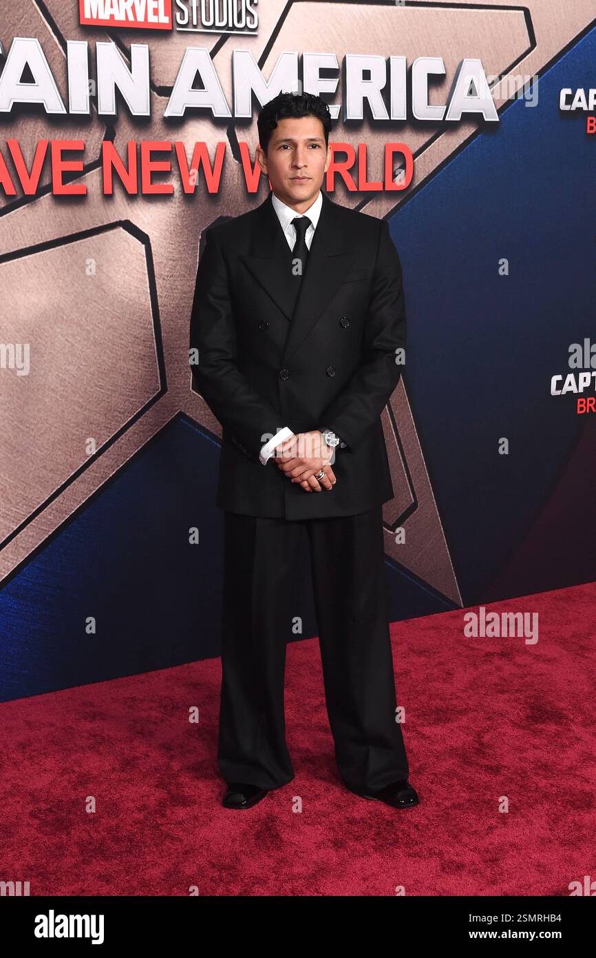 Danny Ramirez bei der Weltpremiere des Kinofilms 'Captain America ...