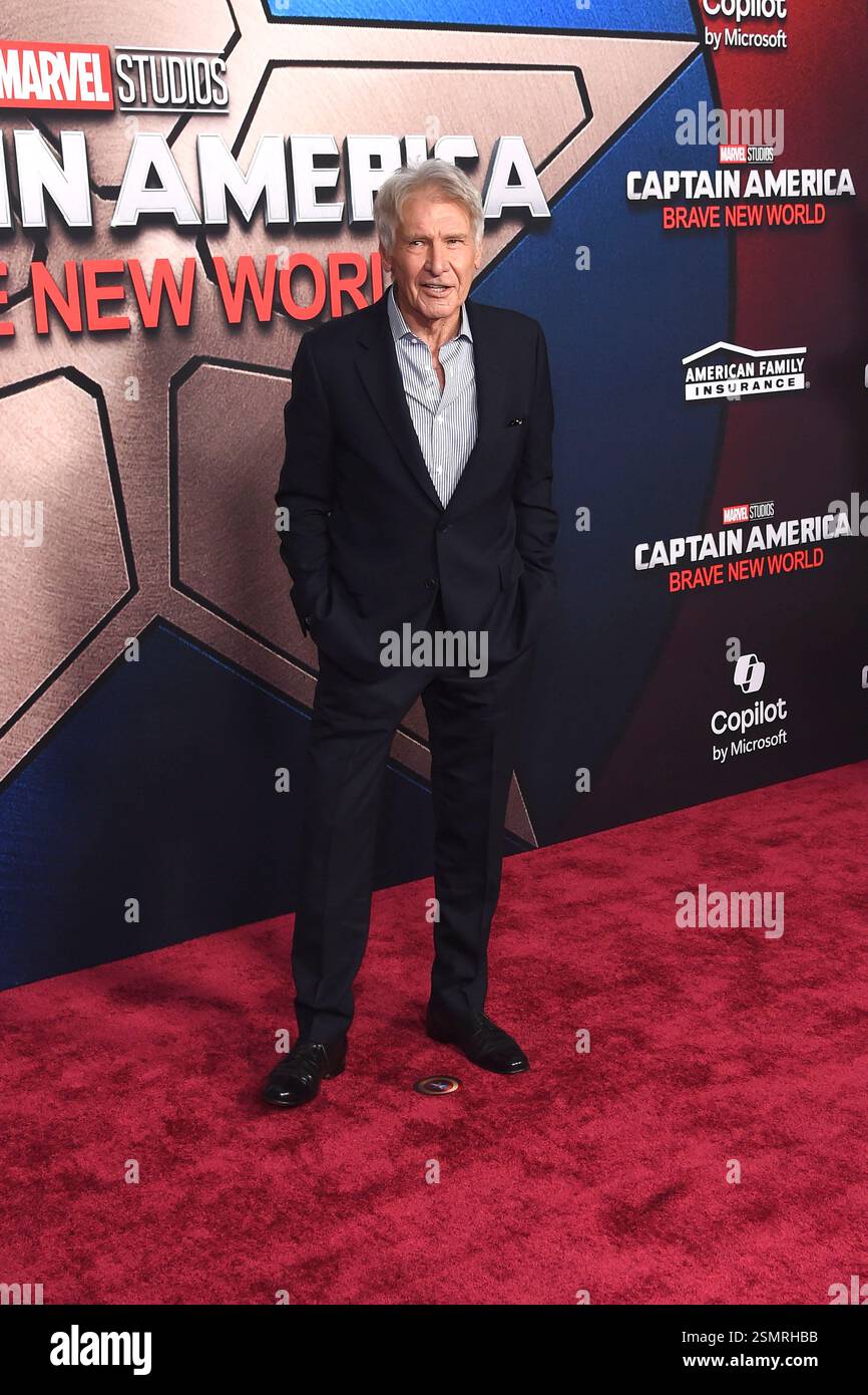 Harrison Ford bei der Weltpremiere des Kinofilms 'Captain America ...