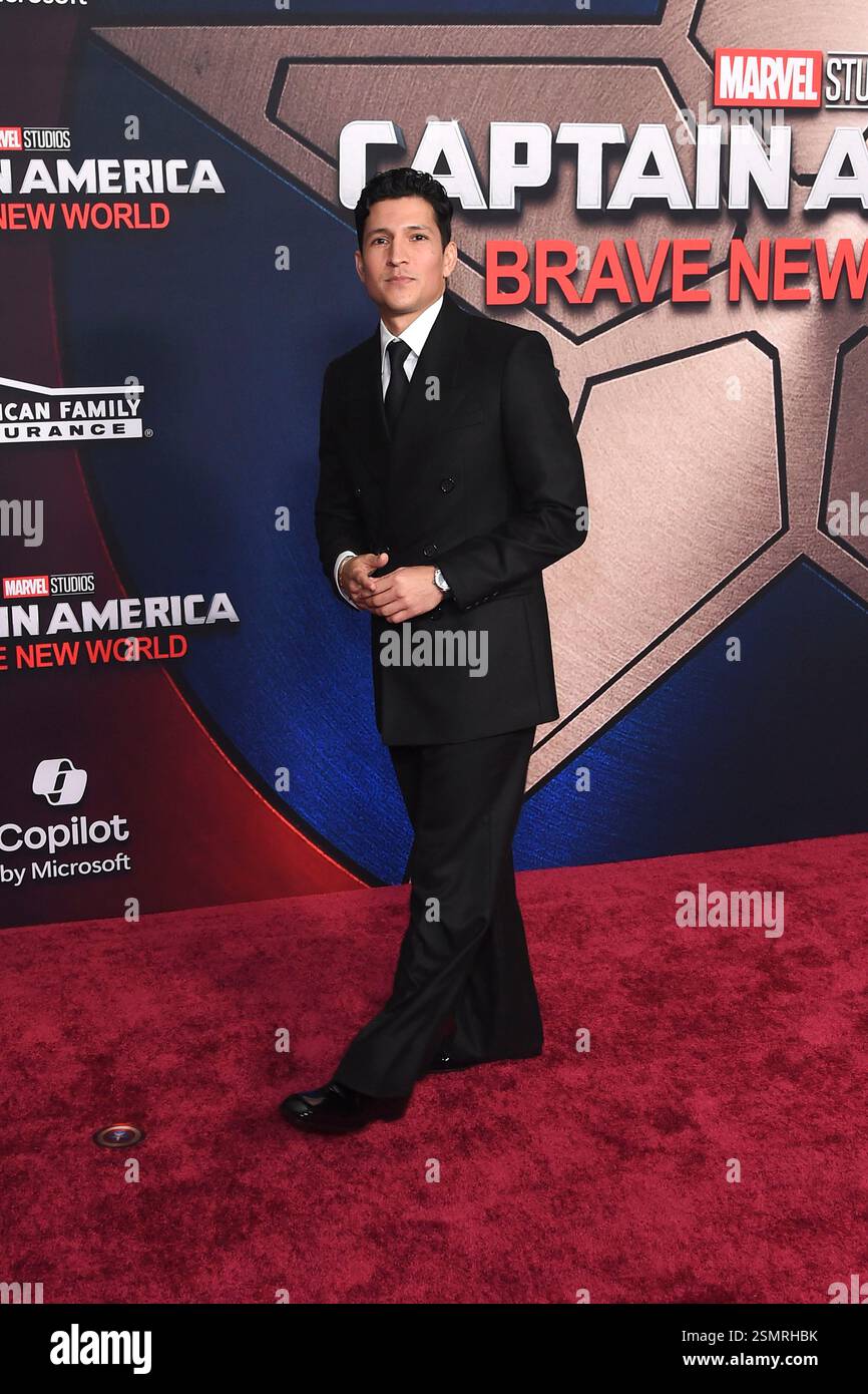 Danny Ramirez bei der Weltpremiere des Kinofilms 'Captain America ...