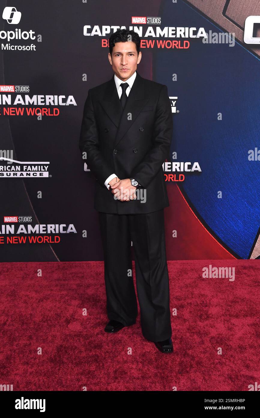 Danny Ramirez bei der Weltpremiere des Kinofilms 'Captain America ...