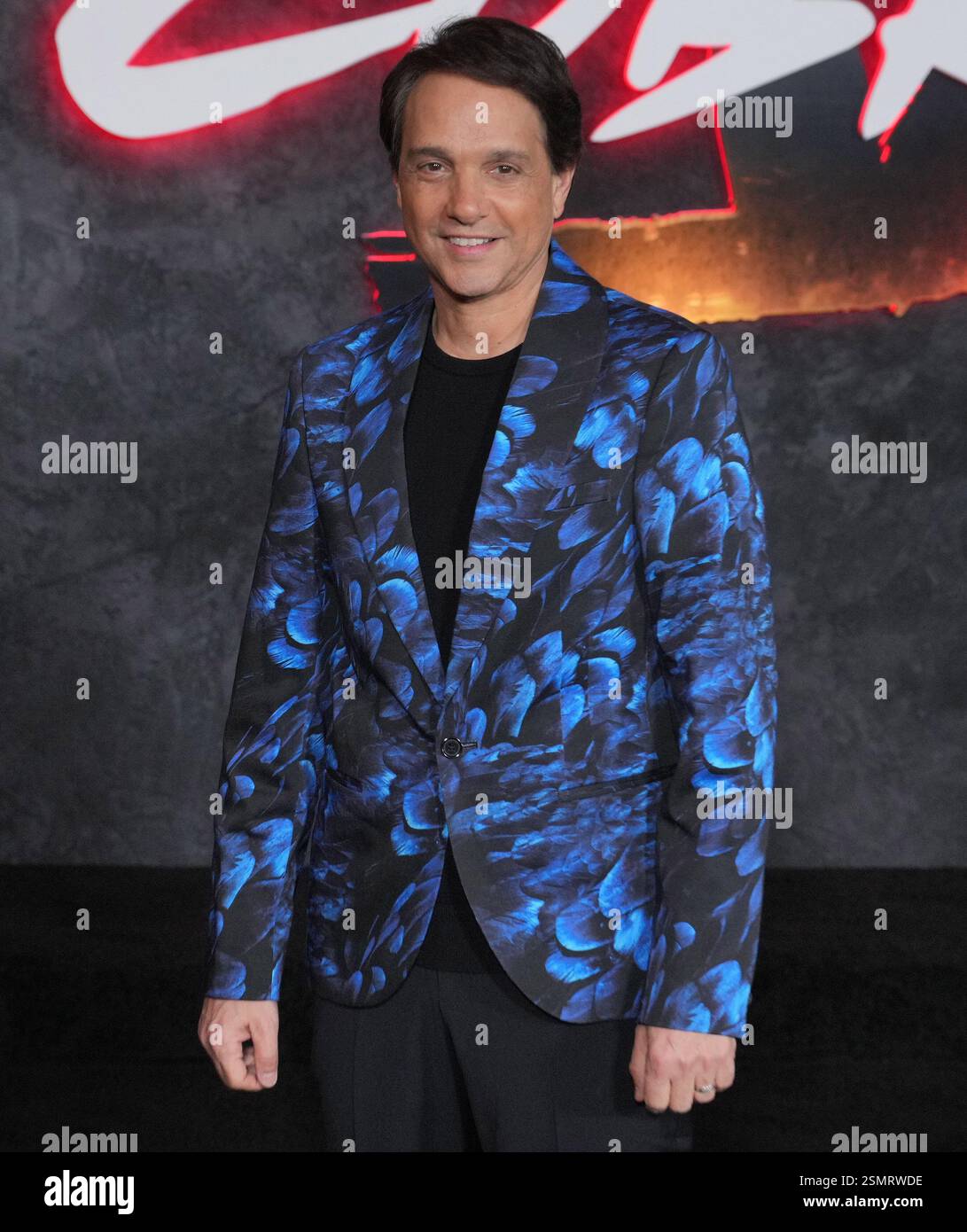 Los Angeles, USA. 12th Feb, 2025. Ralph Macchio arrives at Netflix's ...