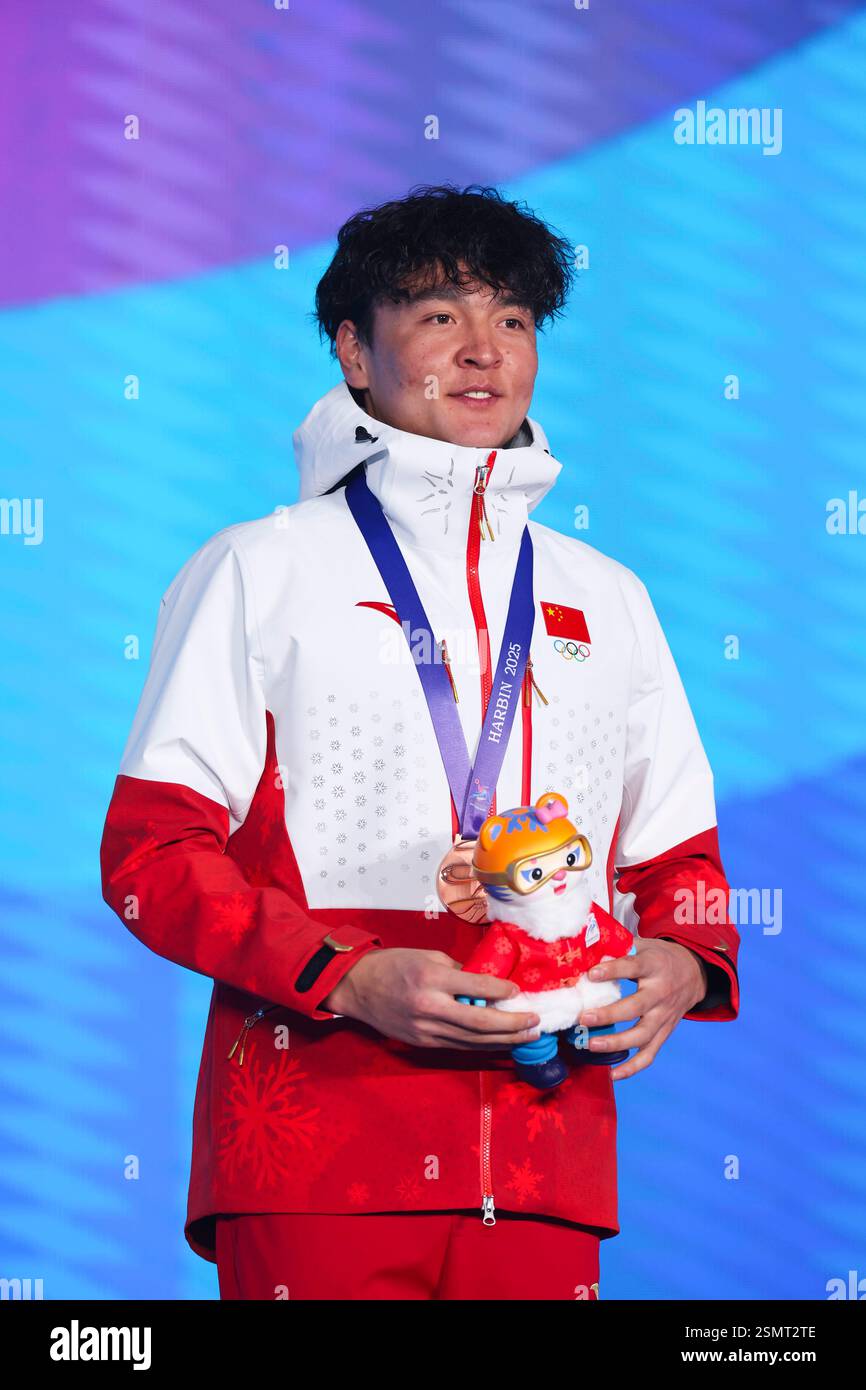 SAIMUHAERSAILIKE (CHN), FEBRUARY 8, 2025 : Cross-Country Skiing Men ...