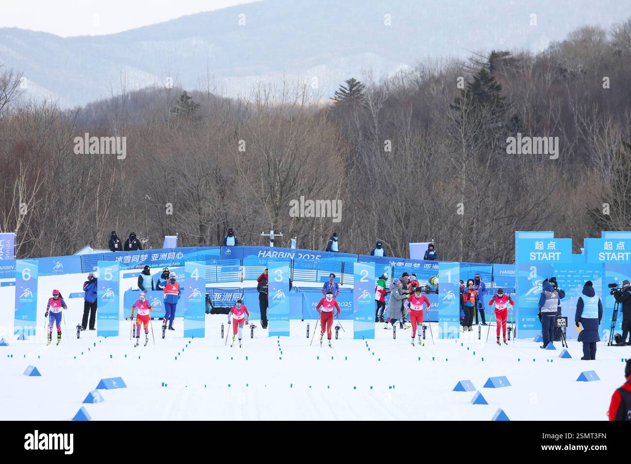 (L to R) /Chika Kobayashi, /Mayu Yamamoto (JPN), FEBRUARY 8, 2025 ...