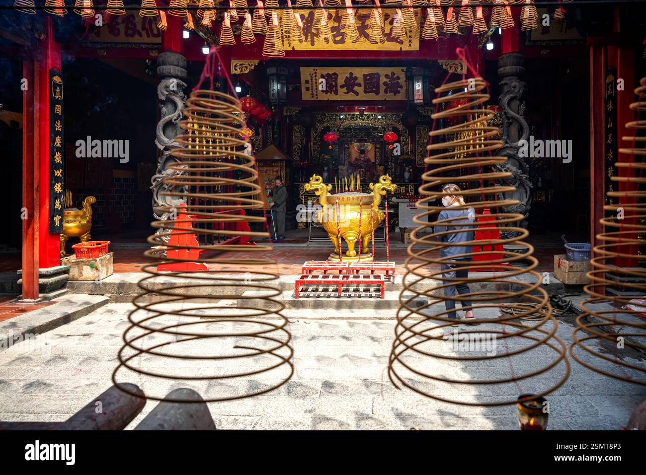 Thien Hau Pagoda is one of prominent landmarks of Saigon's Chinatown ...