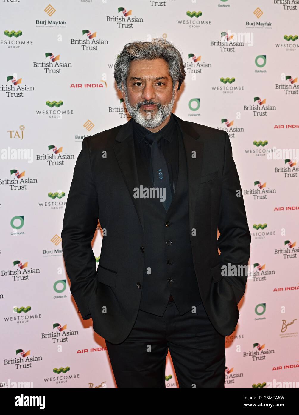 LONDON, UK. 12th Feb, 2025. Nitin Ganatra at the British Asian Trust ...