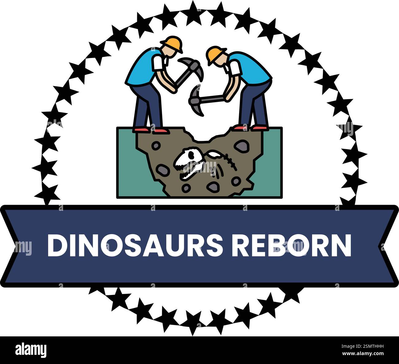 Two men digging Stock Vector Images - Alamy