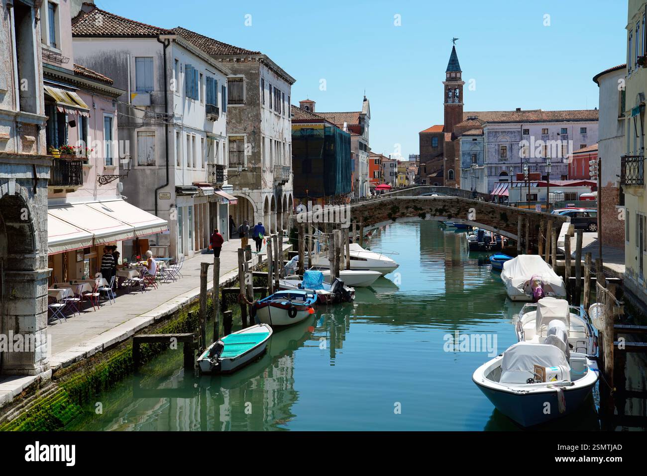 Vena Canal, harbour city, Venice lagoon,Chioggia,Italy Stock Photo - Alamy