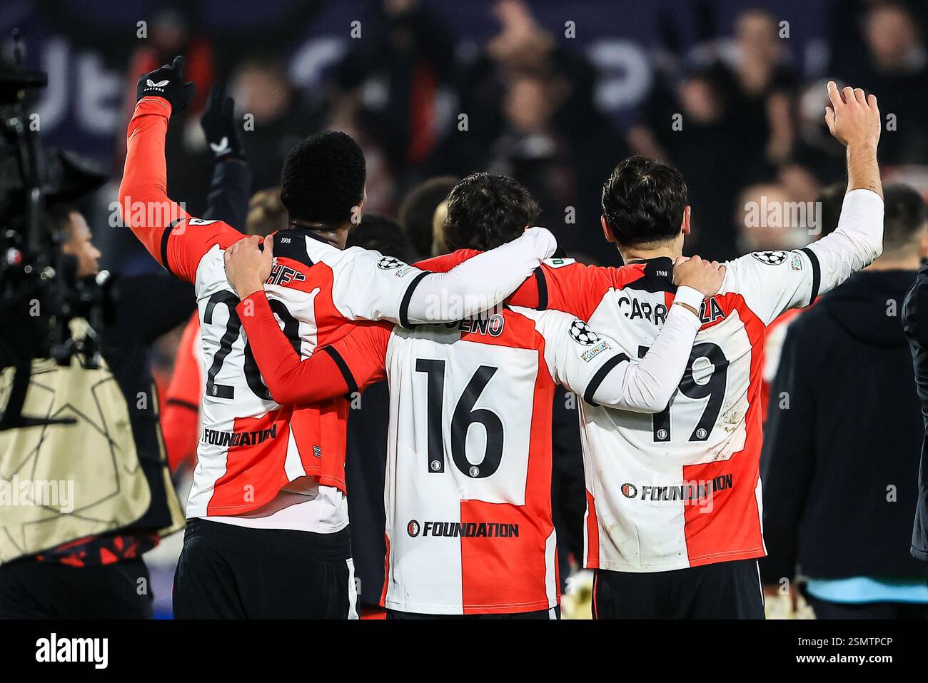 ROTTERDAM, 12-2-2025, Stadium de Kuip, Champions League, 2024/2025 ...