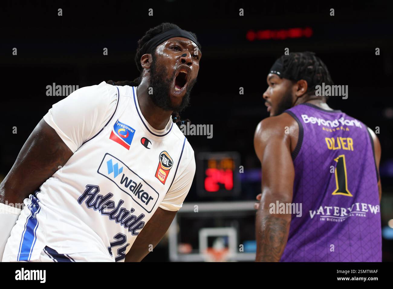 Sydney, Australia. 13th Feb, 2025. Montrezl Harrell of the 36ers ...