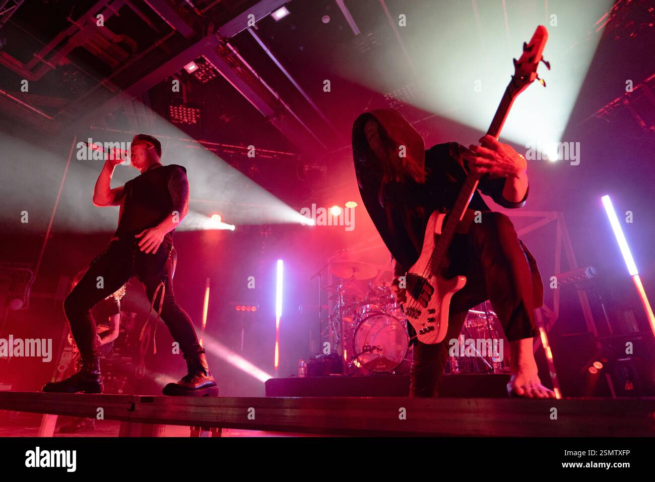 TesseracT - Daniel Tompkins and Amos Williams performing at Cambridge ...