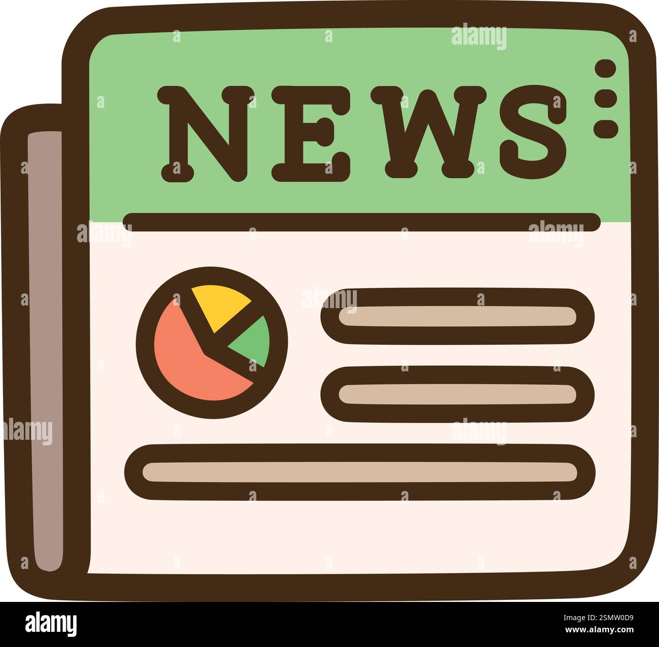 Publication vector doodle illustration and graphic. Part of startup ...