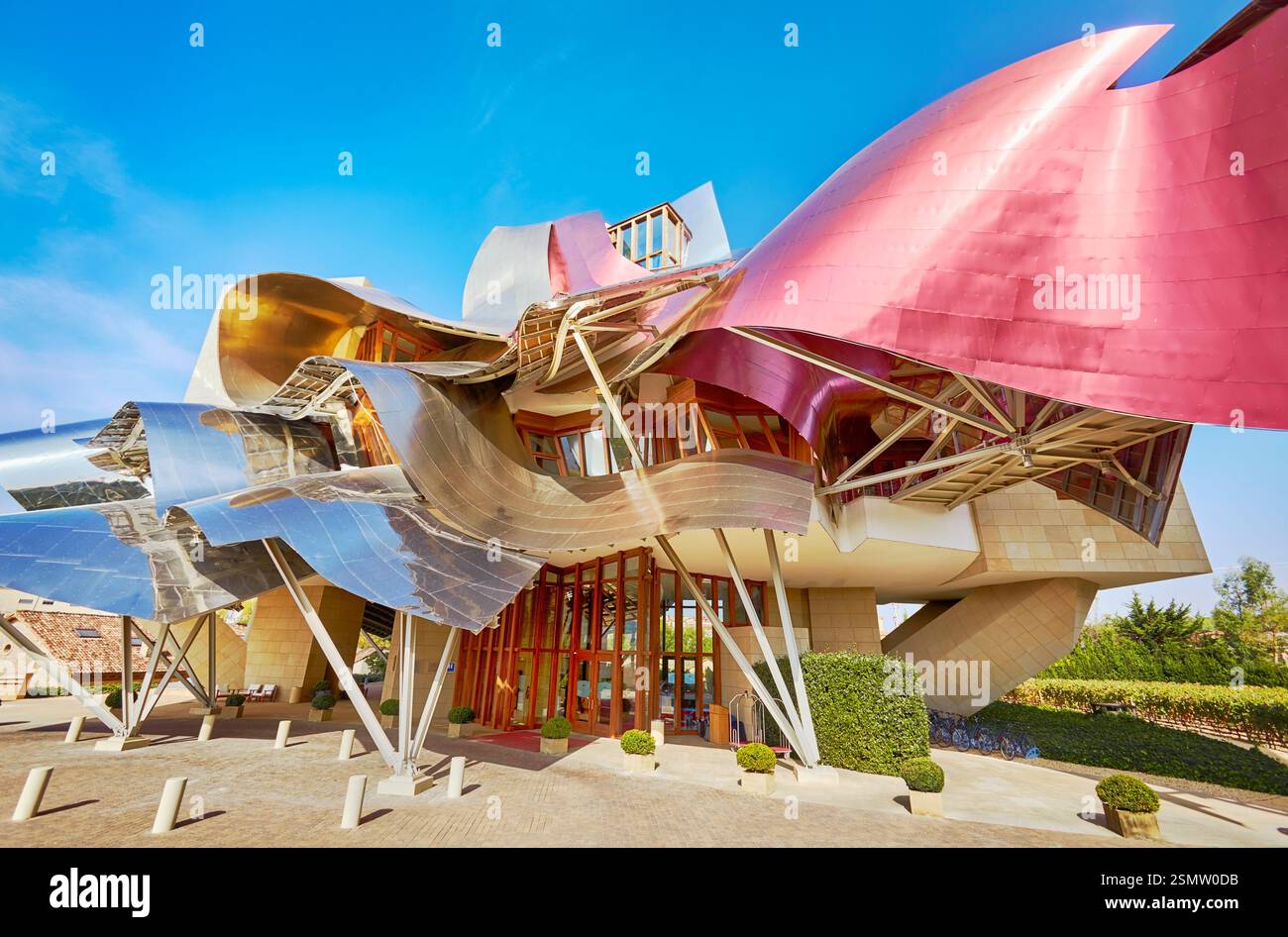 "The Hotel Marques de Riscal, A Luxury Collection Hotel" by architect ...