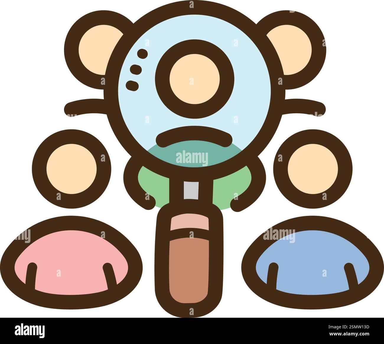 Social science vector doodle illustration and graphic. Part of science ...