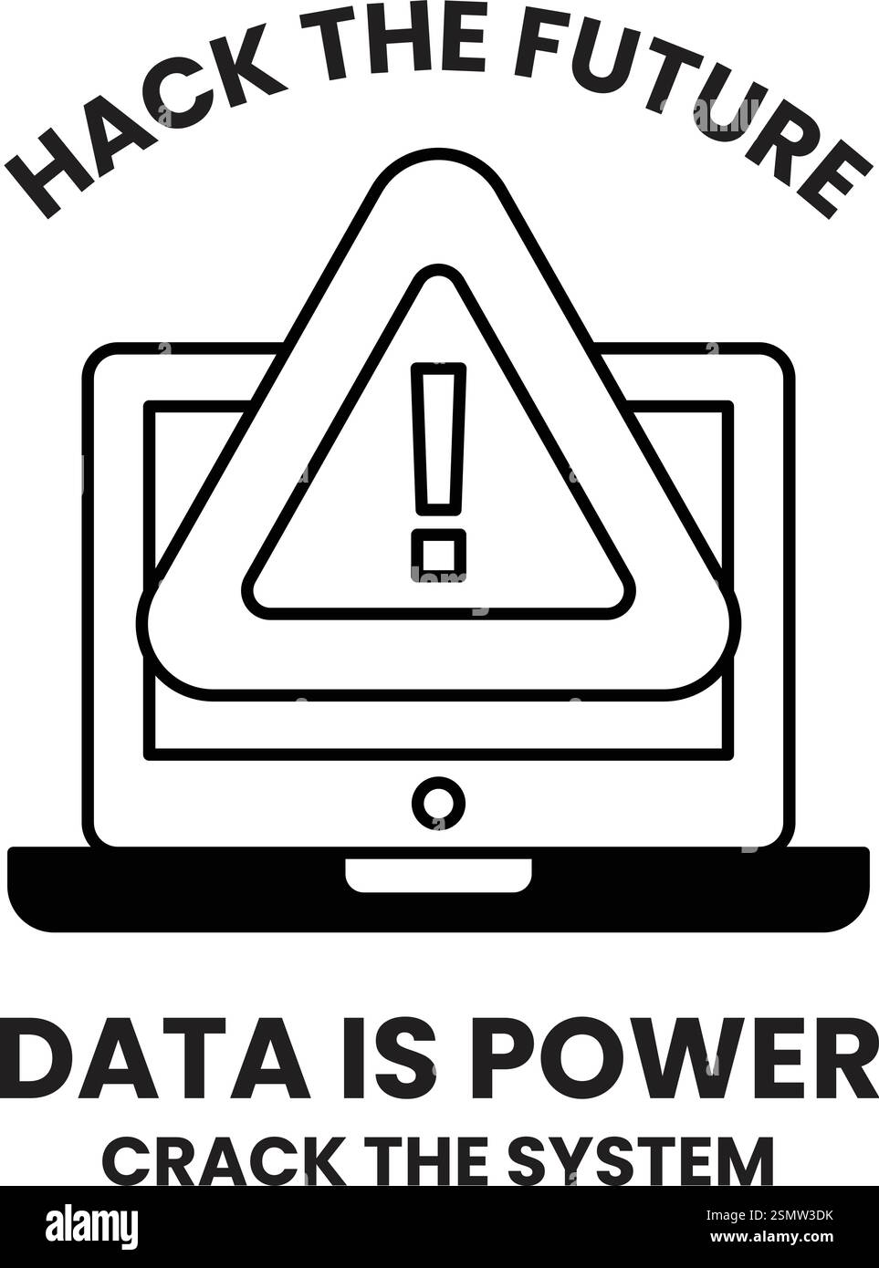 Digital dangers Stock Vector Images - Alamy