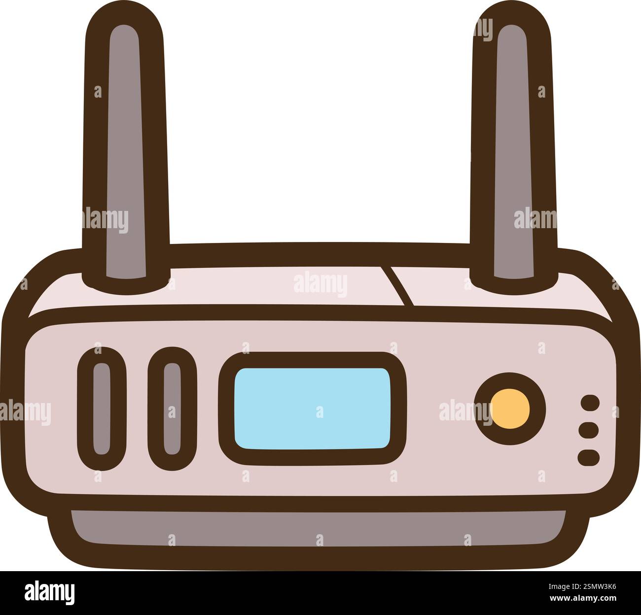Wifi router vector doodle illustration and graphic Stock Vector Image ...